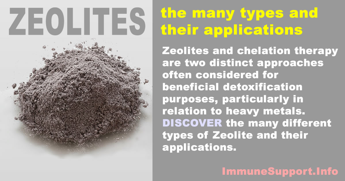 Zeolite, the Many Types and Their Applications